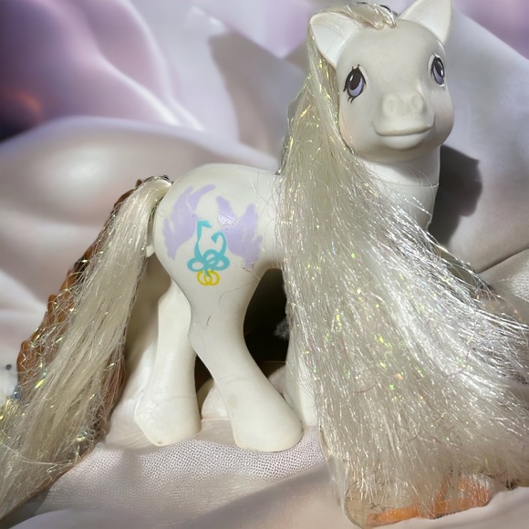 Toys | Vintage 1989 G1 My Little Pony Mlp Pony Bride Bridal Beauty ...